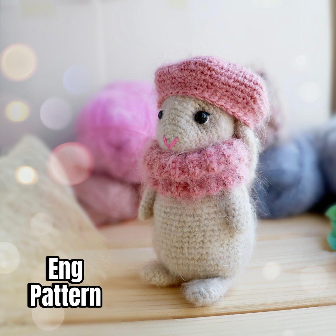CROCHET Easter BUNNY PATTERN, Easter Basket With Eggs, Bunny Toy ...