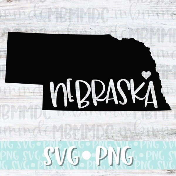 Svg Nebraska - Etsy