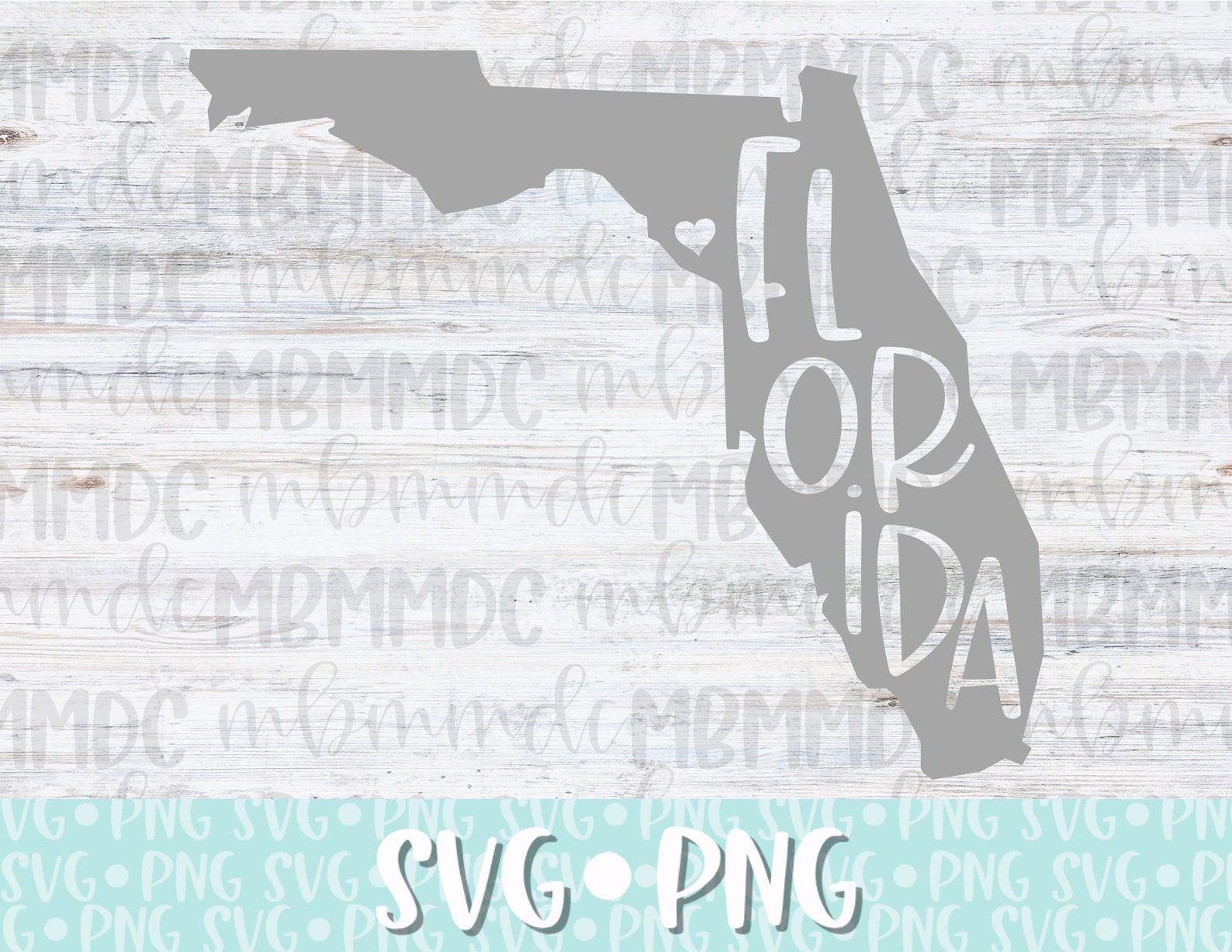 Florida SVG State Svg Cut File Florida Digital File for - Etsy