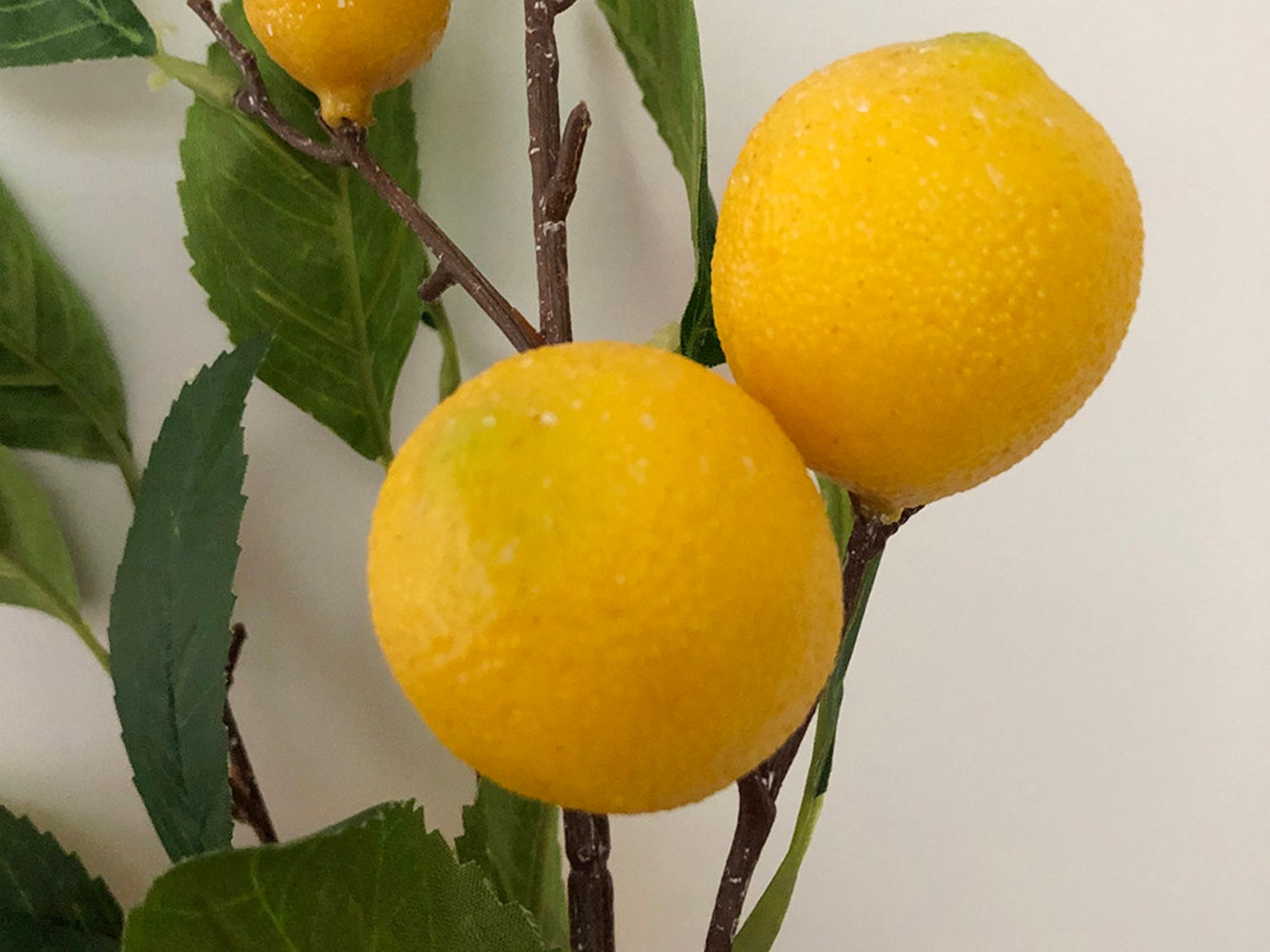 Artificial Fresh Lemon Fruit Fake Lime Arrangement Plastic | Etsy