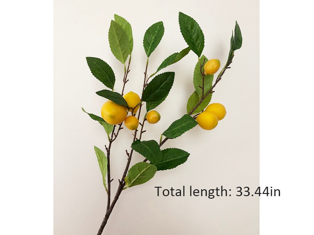 Artificial Fresh Lemon Fruit Fake Lime Arrangement Plastic | Etsy