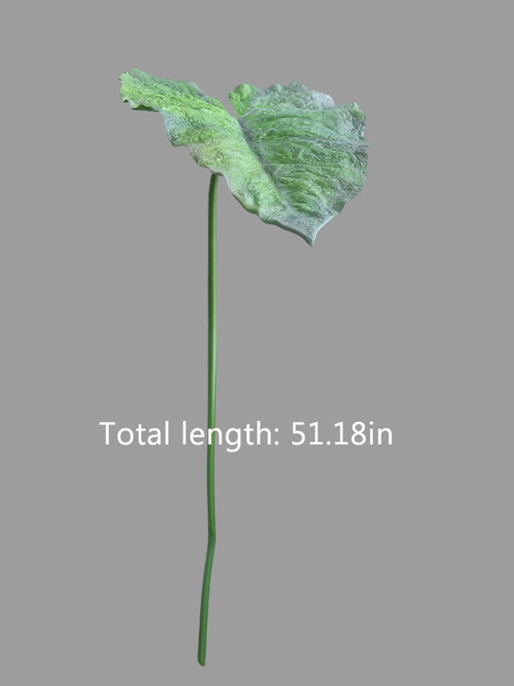 Fake Alocasia Variegated Dragon Scale Foliage Stems, Large Tropical ...