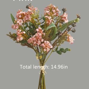 Fake Murraya Paniculata Bouquet, Orange Jasmine Bundle With Foliage and ...