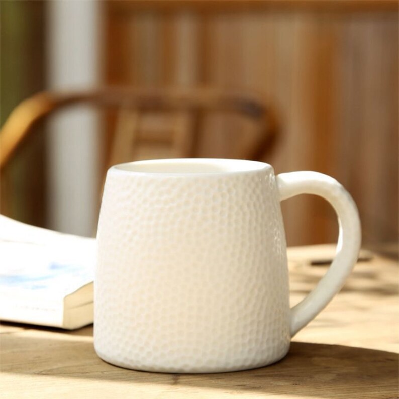 Simple Ceramic Coffee Mug Set Creative With Coaster Ceramic - Etsy