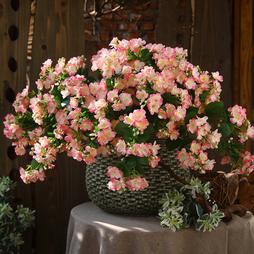 Small Jasmine Stem With Bud Artificial Flower and Foliage Home Rustic ...