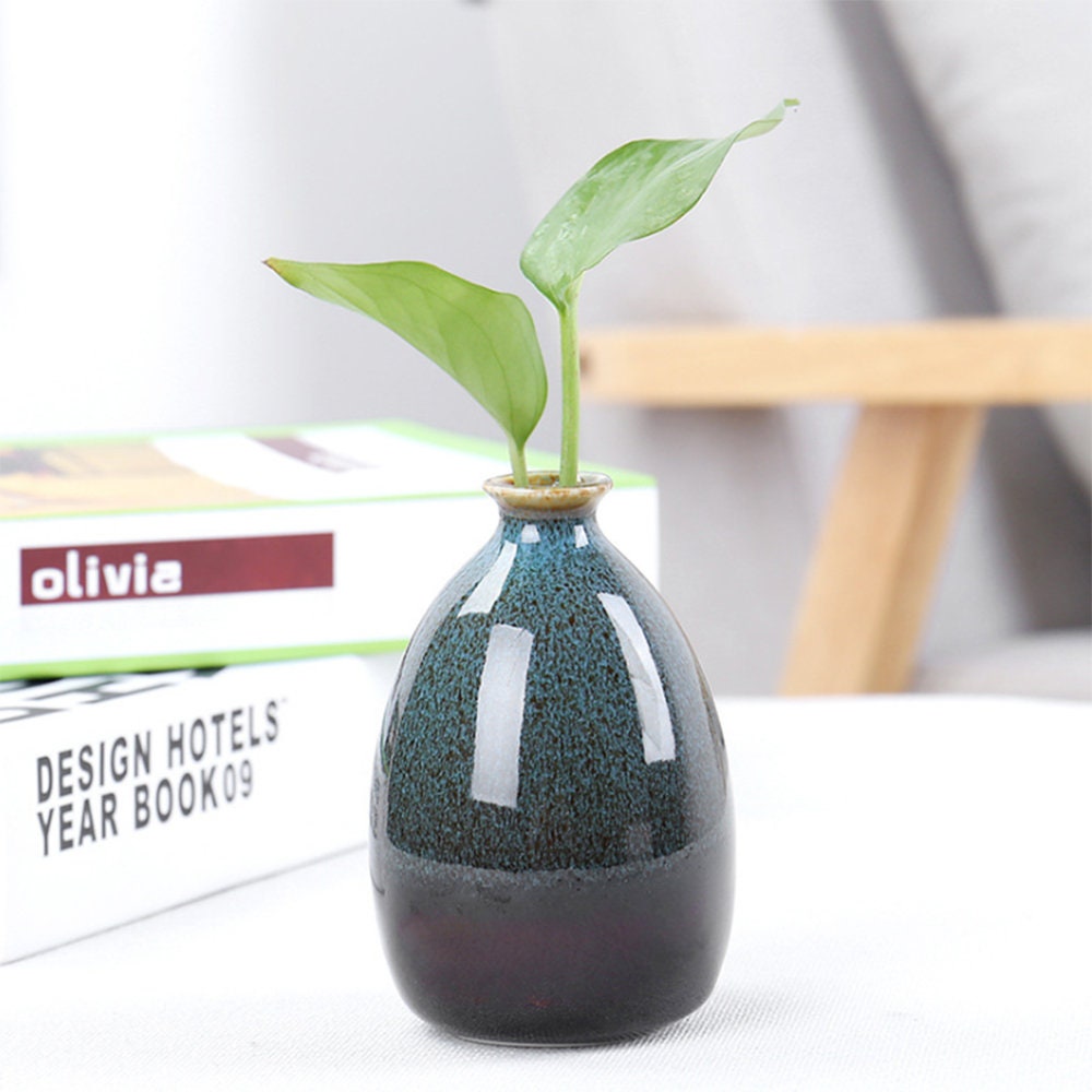 Simple Ceramic Small Vase Home Vase Ceramic Decor Handmade | Etsy