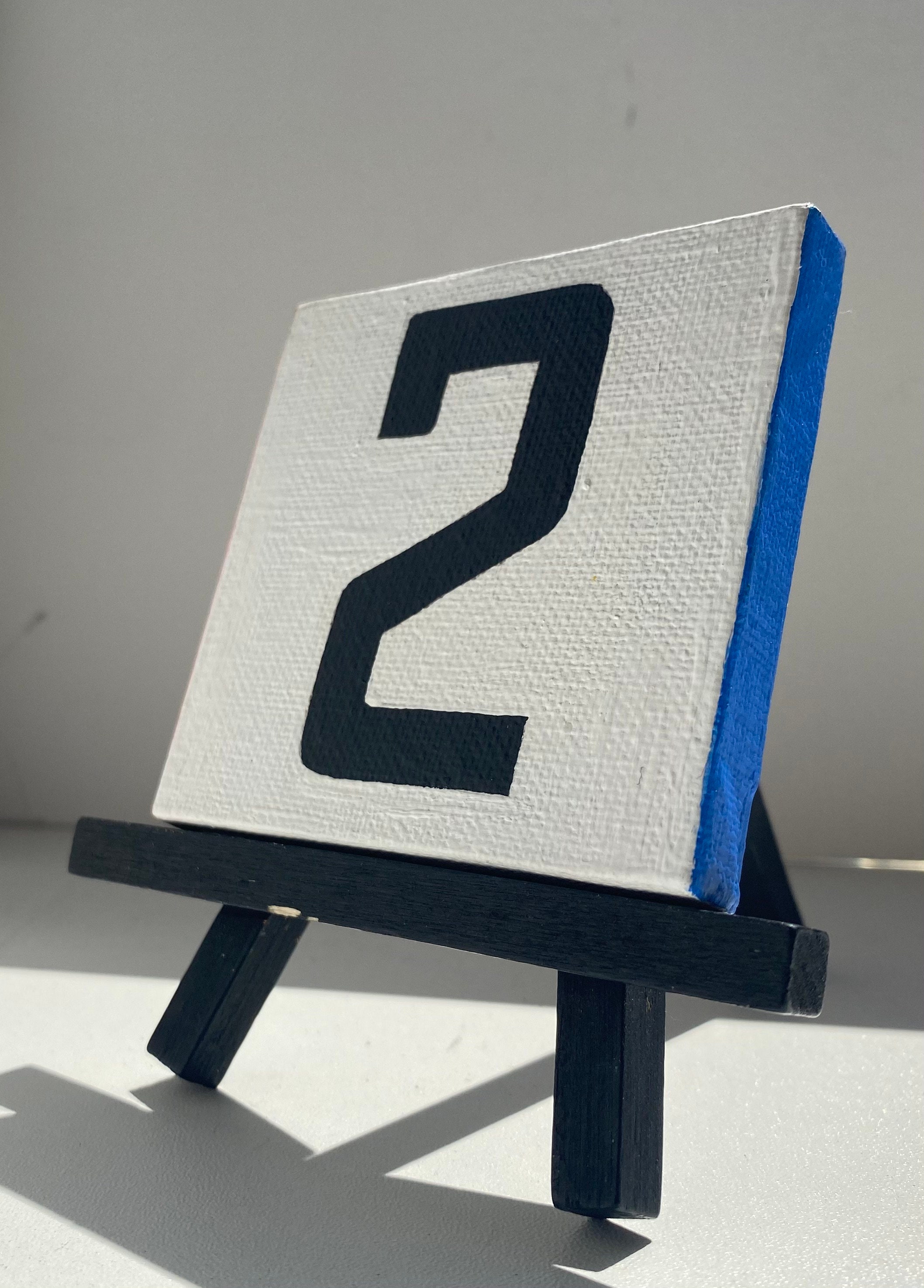 NBA Jersey Number 3x3 - Etsy