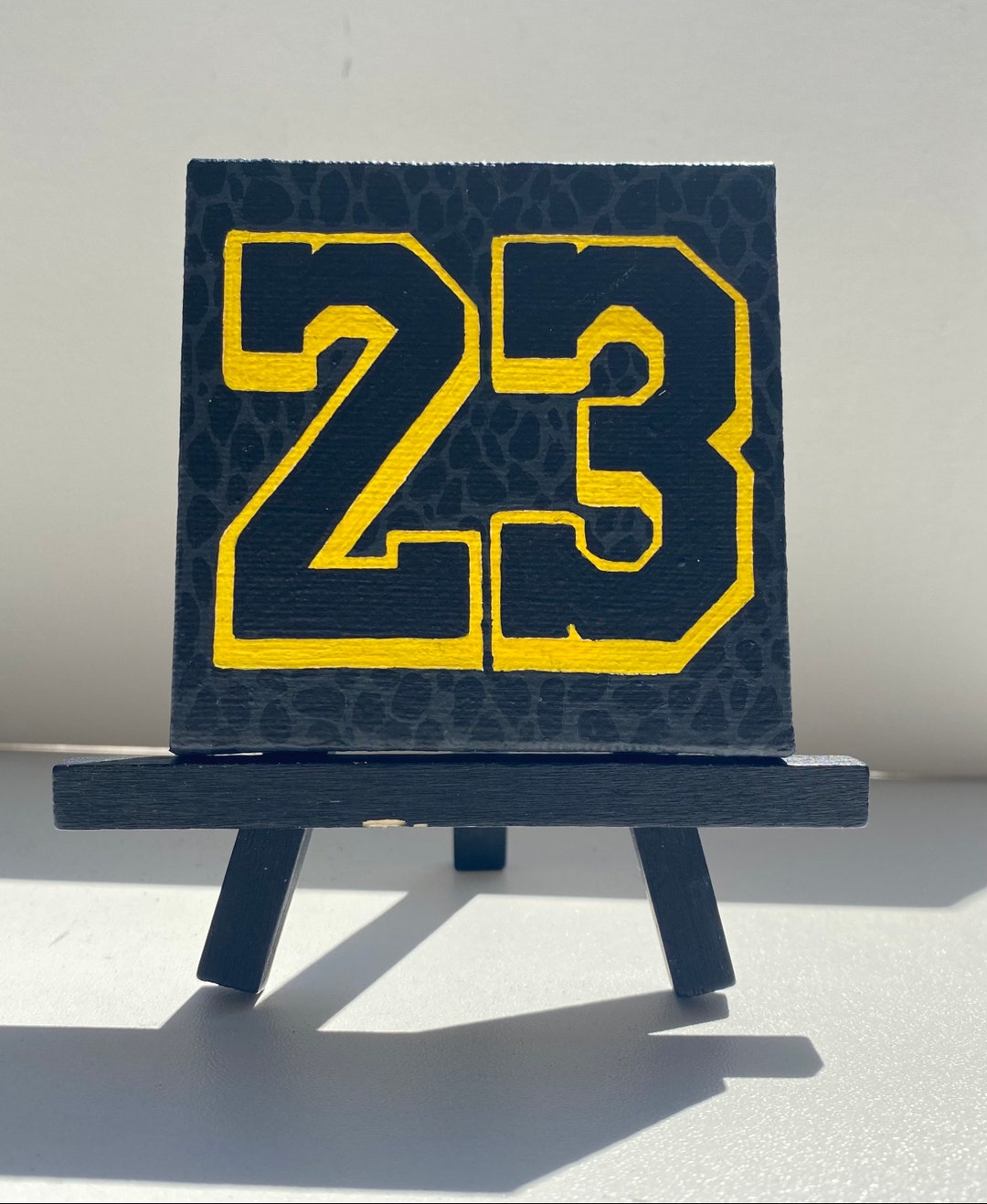 NBA Jersey Number 3x3 - Etsy