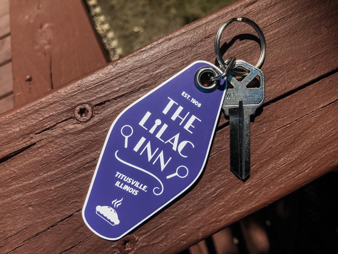 The Lilac Inn Key Chain | Nancy Drew - Etsy