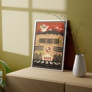Ghostbusters Minimalist Poster 11x17 - Etsy