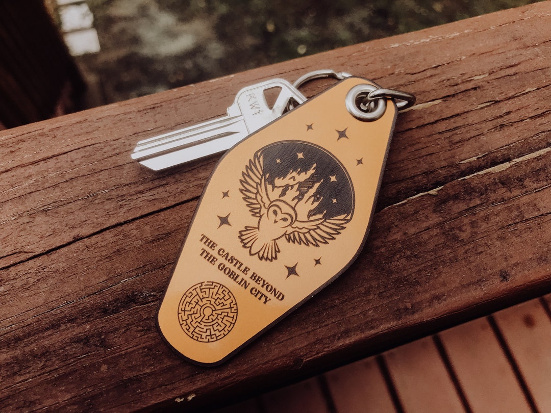 Castle Beyond the Goblin City Key Chain | Labyrinth - Etsy