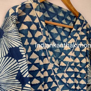 Blue Indigo Dress ,cotton Wear Dress ,summer Wear Dress ,gift for Her ...