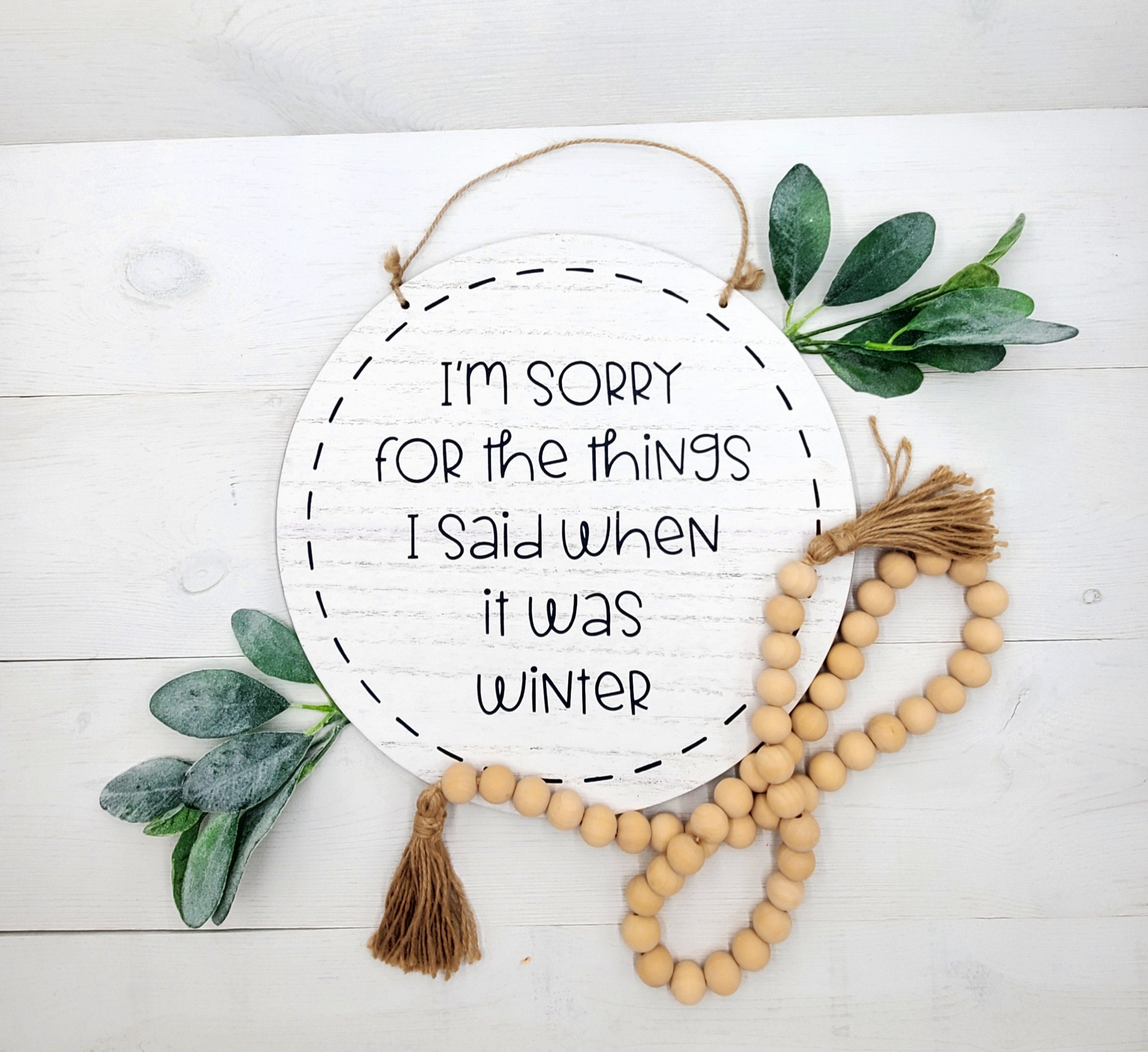 Spring Humor Spring Decor sign Spring decor funny spring | Etsy