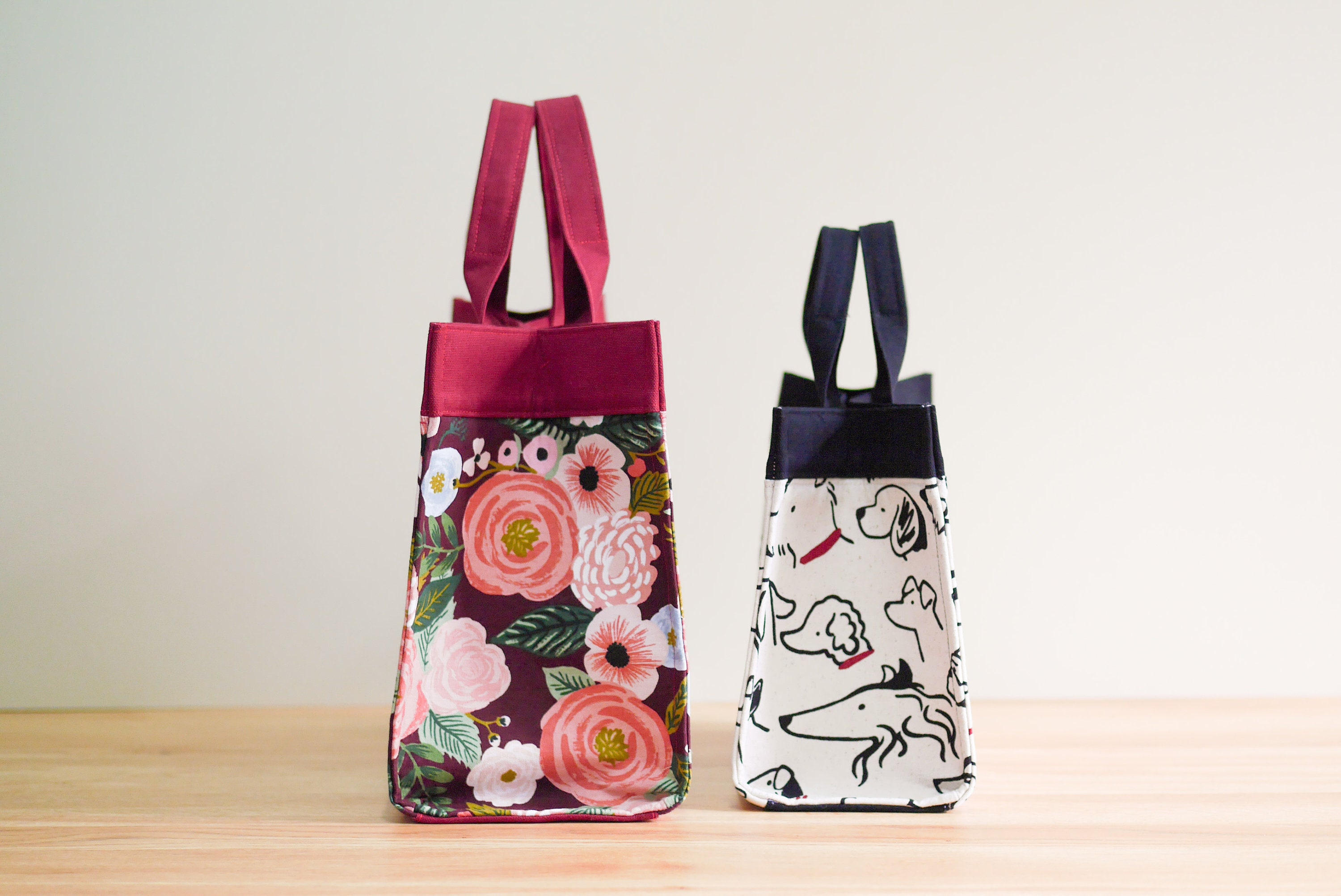 Hannah Tote Bag Tote Bag Tote Bag Pattern Project Bag - Etsy UK