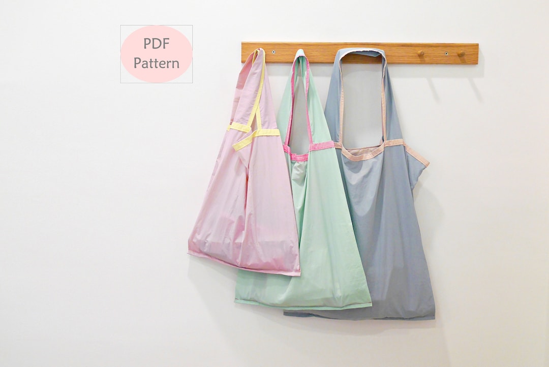 Pattern, Mila Shopping Bag Pattern, Shopping Bag Pattern, Grocery Bag ...