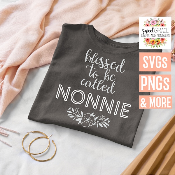 Nonnie Svg - Etsy