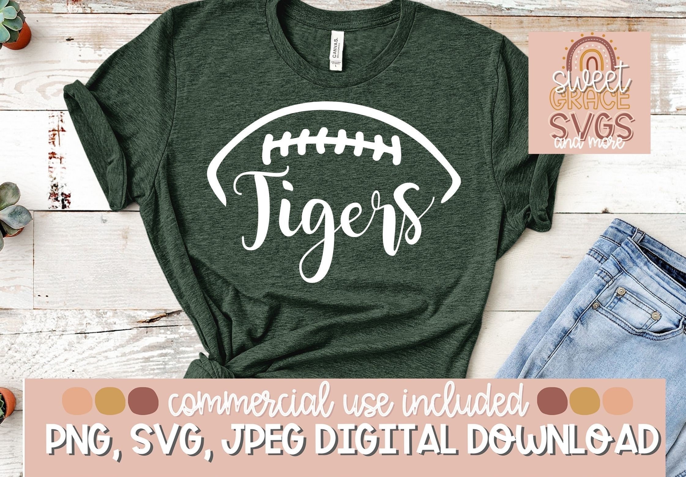 Tigers SVG, Tigers Football Svg, Football Design, Png, Svg, Cricut ...