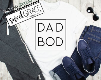 Dad Bod Silhouette - Etsy