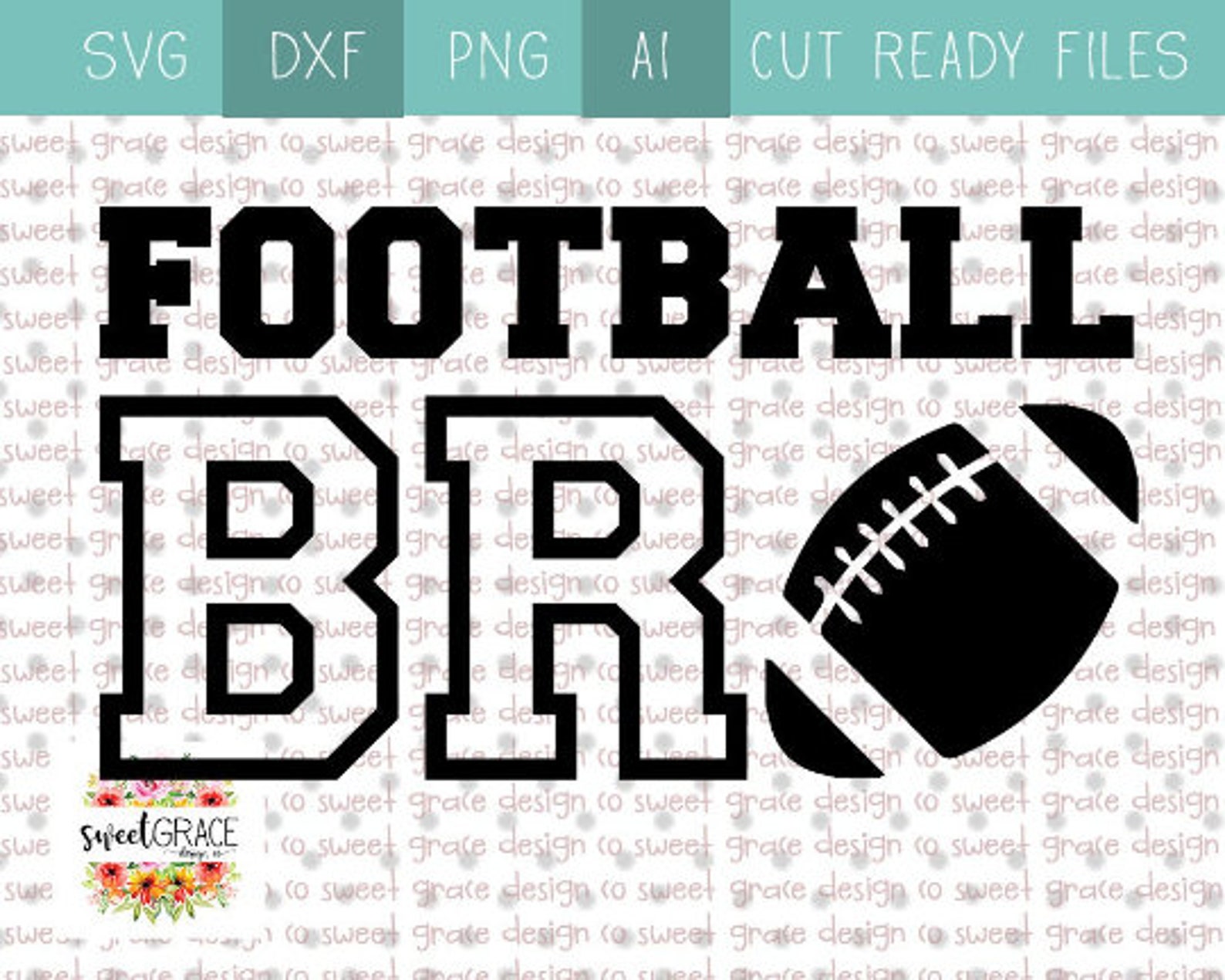 Football Brother SVG, Football SVG, Little Brother, Football Bro Svg ...