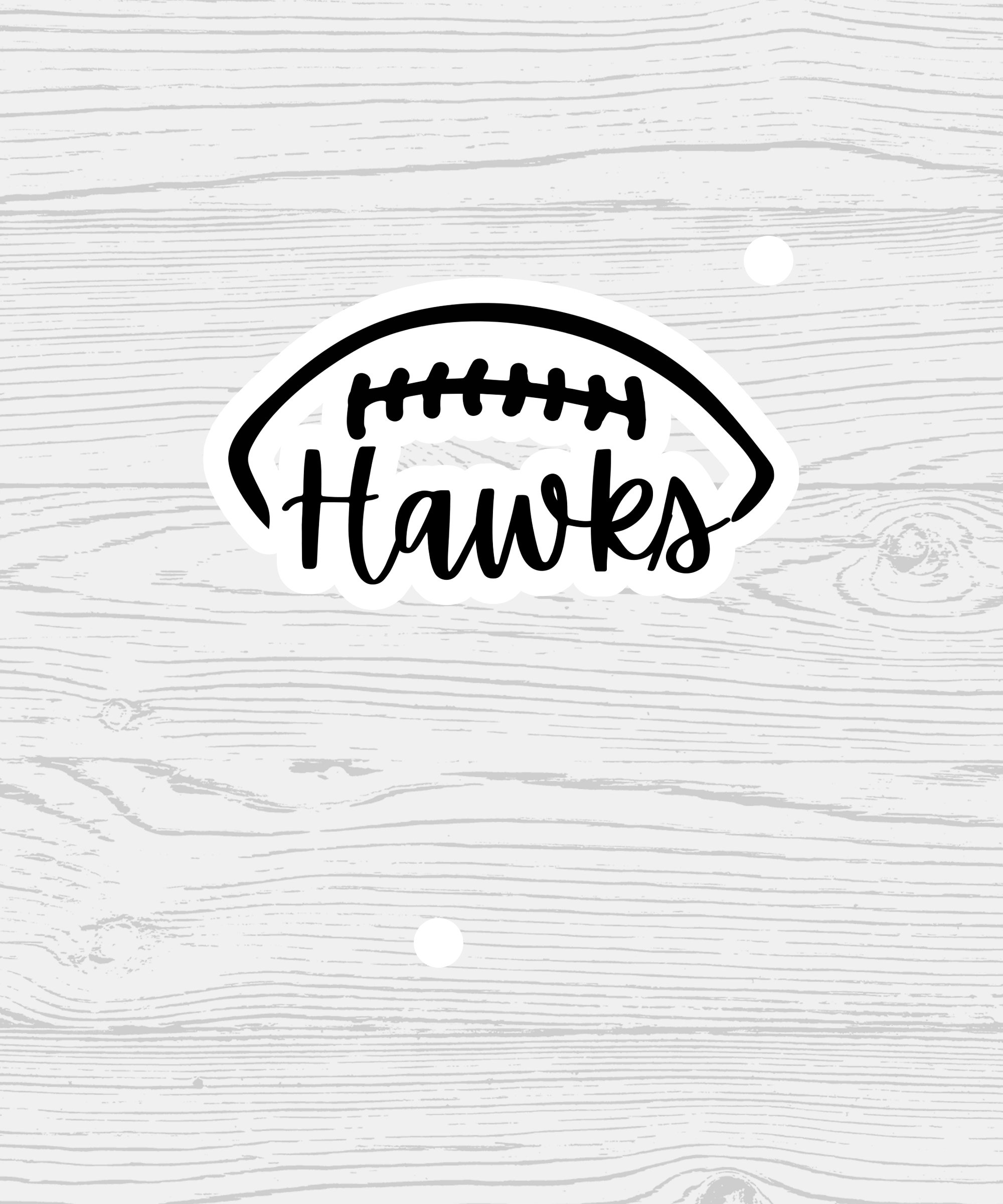 Hawks Svg Football Hawks High School Svg. T-shirt Design for - Etsy