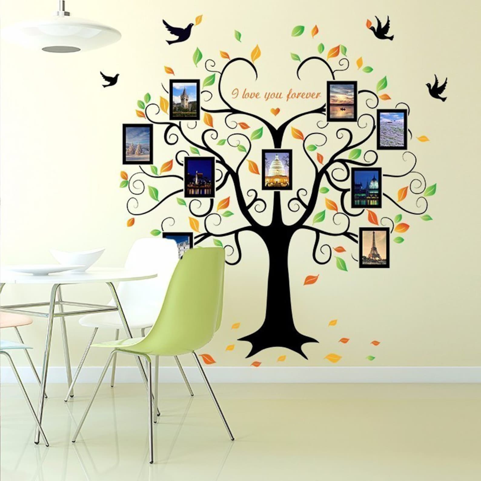 Family Tree Wall Art Stickers Family Tree Wall Art Photo - Etsy