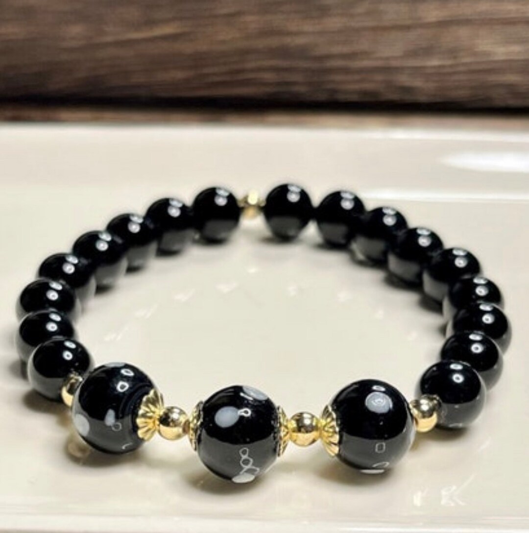 Conta Di Ojo Gemstone Beaded Bracelet - Etsy