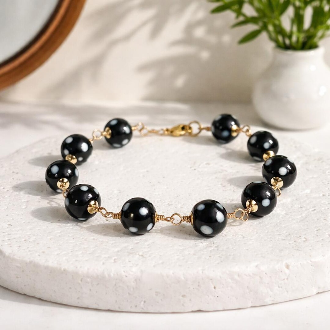Conta Di Ojo Bracelet – Gold Filled or .925 Sterling Silver - Etsy