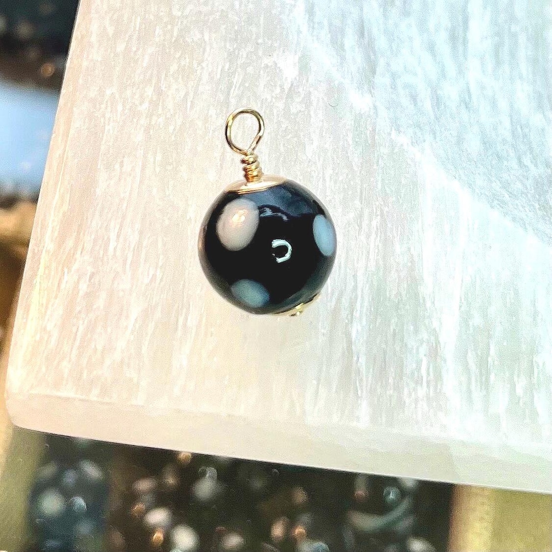 Conta Di Ojo 14K Gold Pendant - Etsy