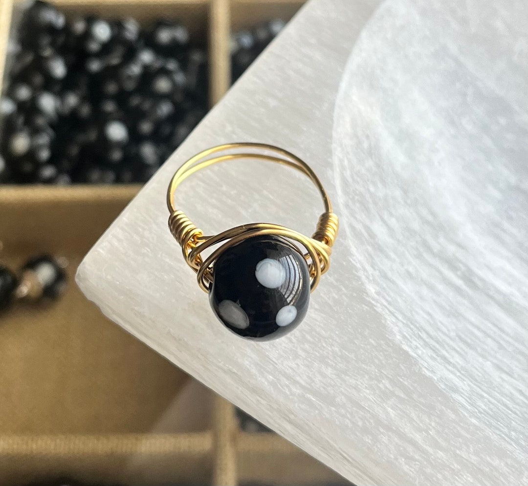 Conta Di Ojo Wire Wrapped Ring - Etsy