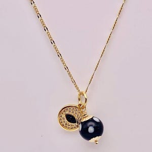 Conta Di Ojo Evil Eye Charm Chain Necklace - Etsy