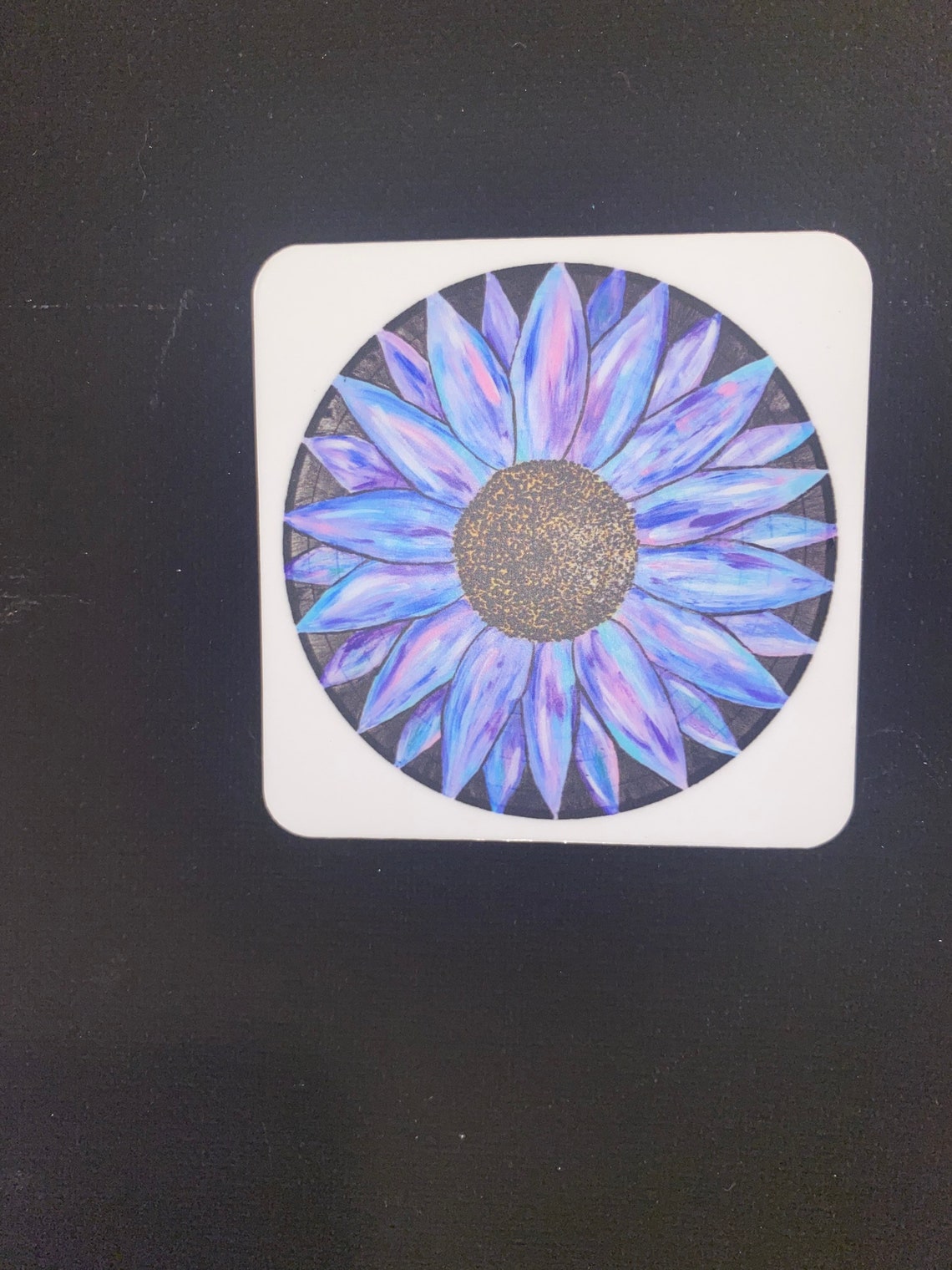 Colorful Daisy 2x2 Sticker Rounded Corners - Etsy