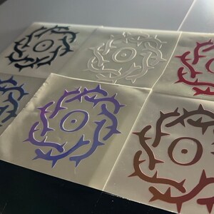 Bad Omens Crown of Thorns Vinyl Decal - Etsy