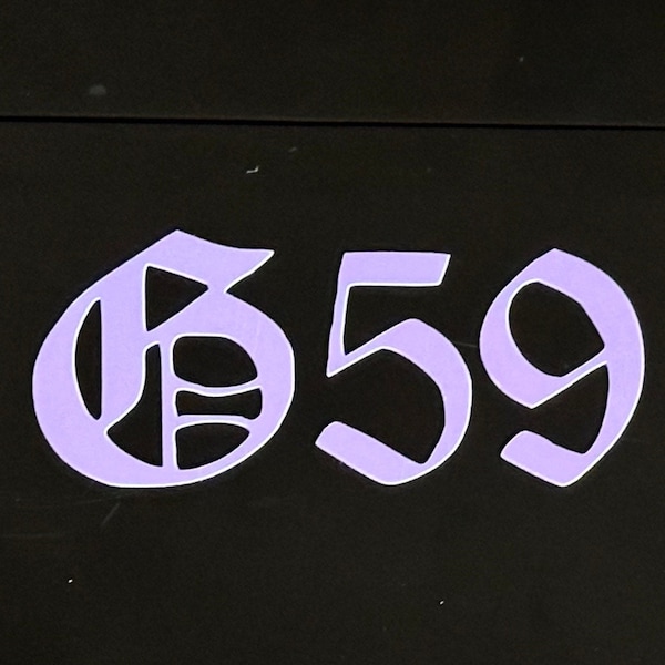 G59 Sticker - Etsy