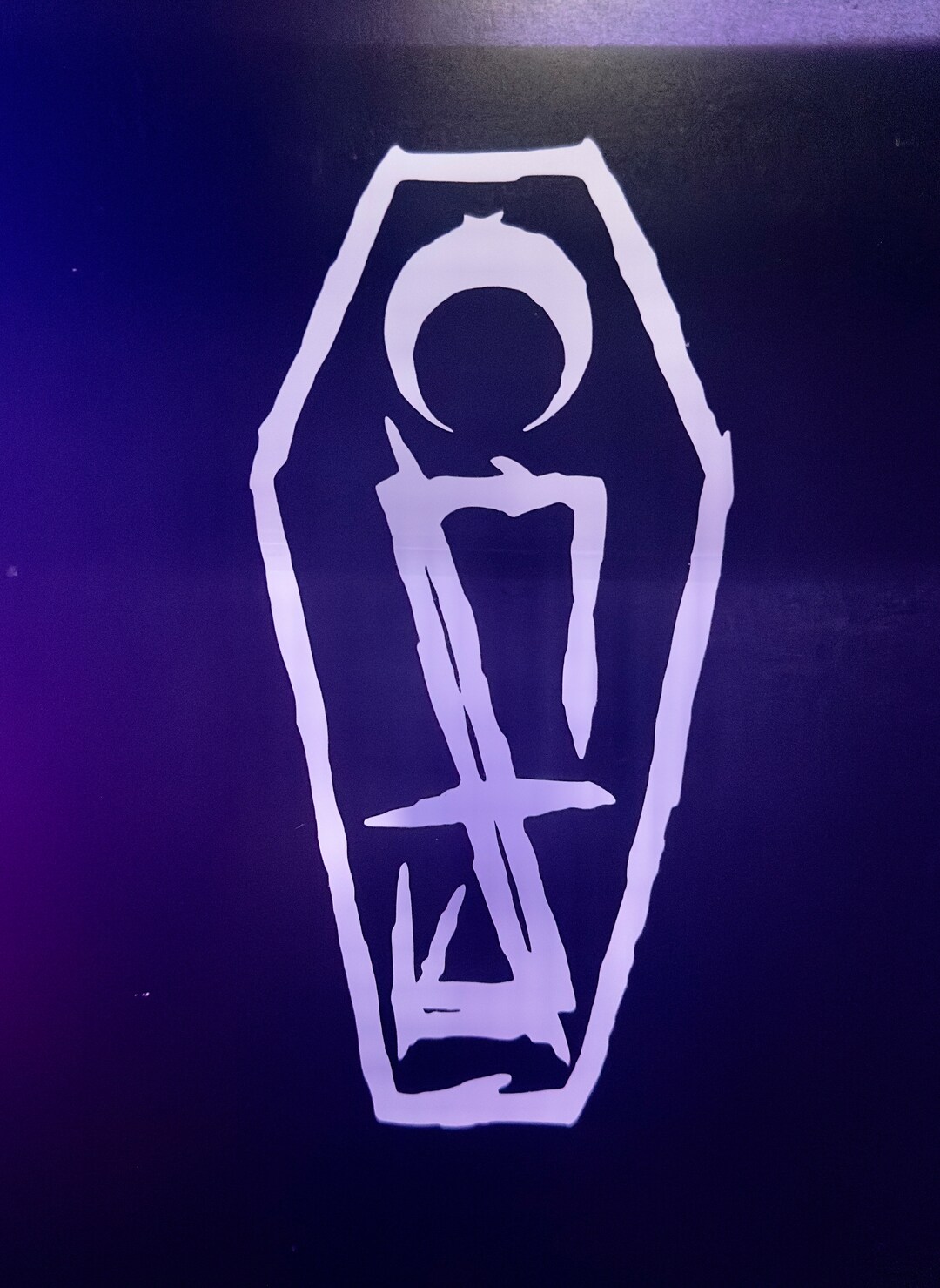 Lorna Shore Flesh Coffin Vinyl Car Decal Sticker - Etsy