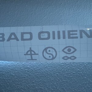 Bad Omens Vinyl Decal Sticker Metal Band - Etsy