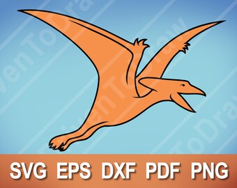 Pterodactyl Dxf | Etsy