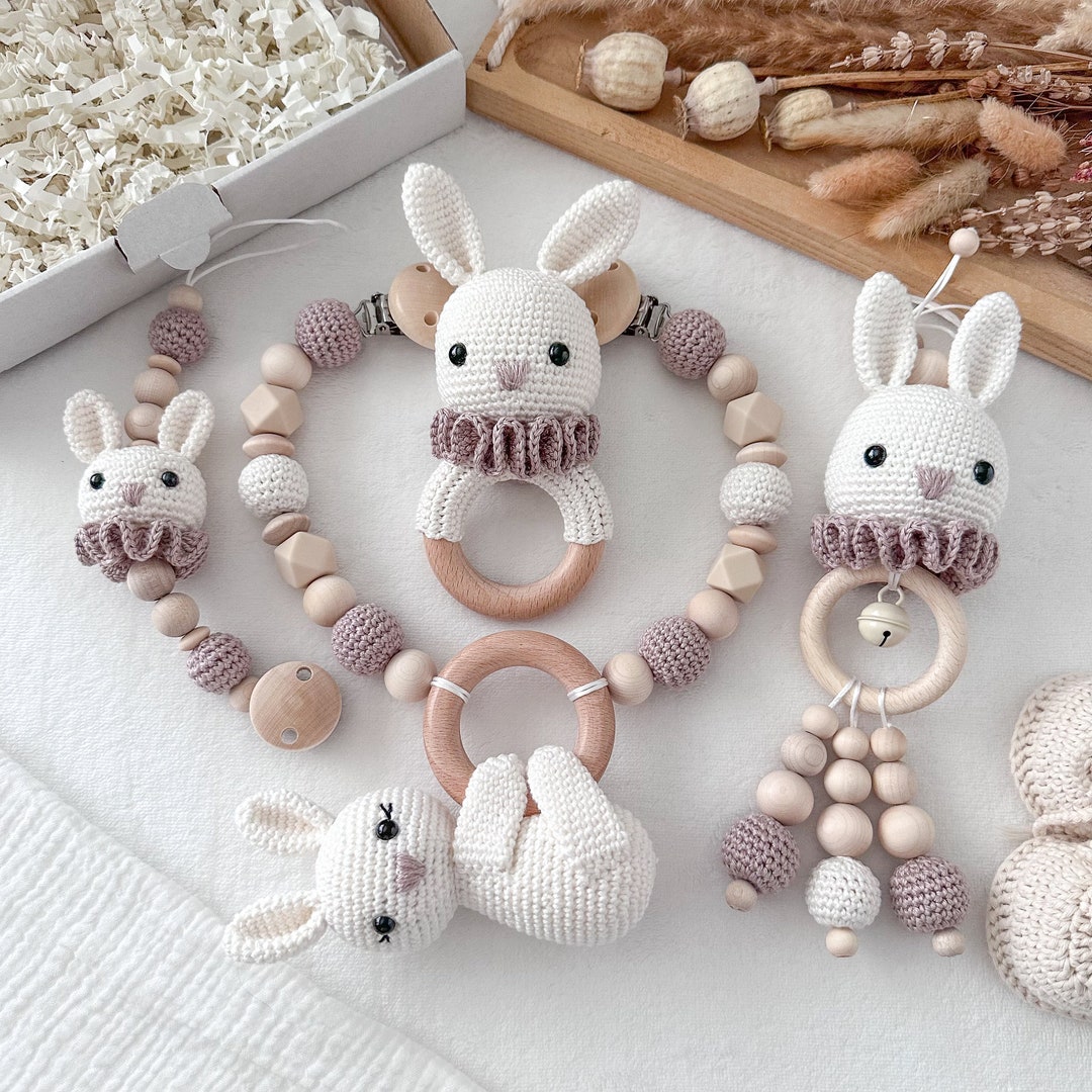 Stroller Chain Pacifier Chain With Name Maxicosi Pendant Rattle ...
