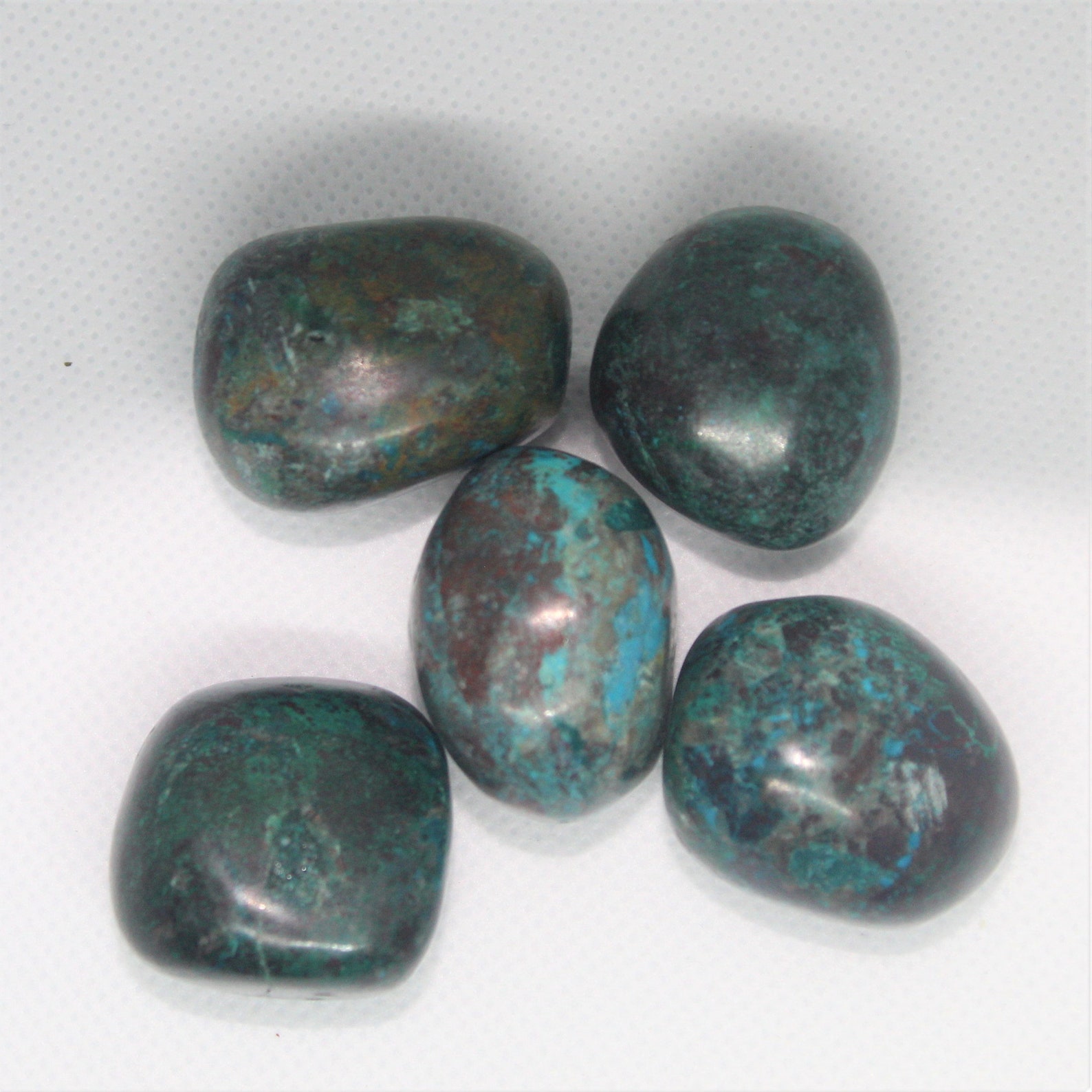 Polished Blue Chrysocolla Medium Size | Etsy