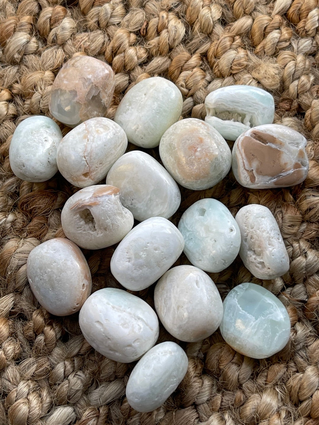 Caribbean Calcite Tumbled Stones - Etsy.de