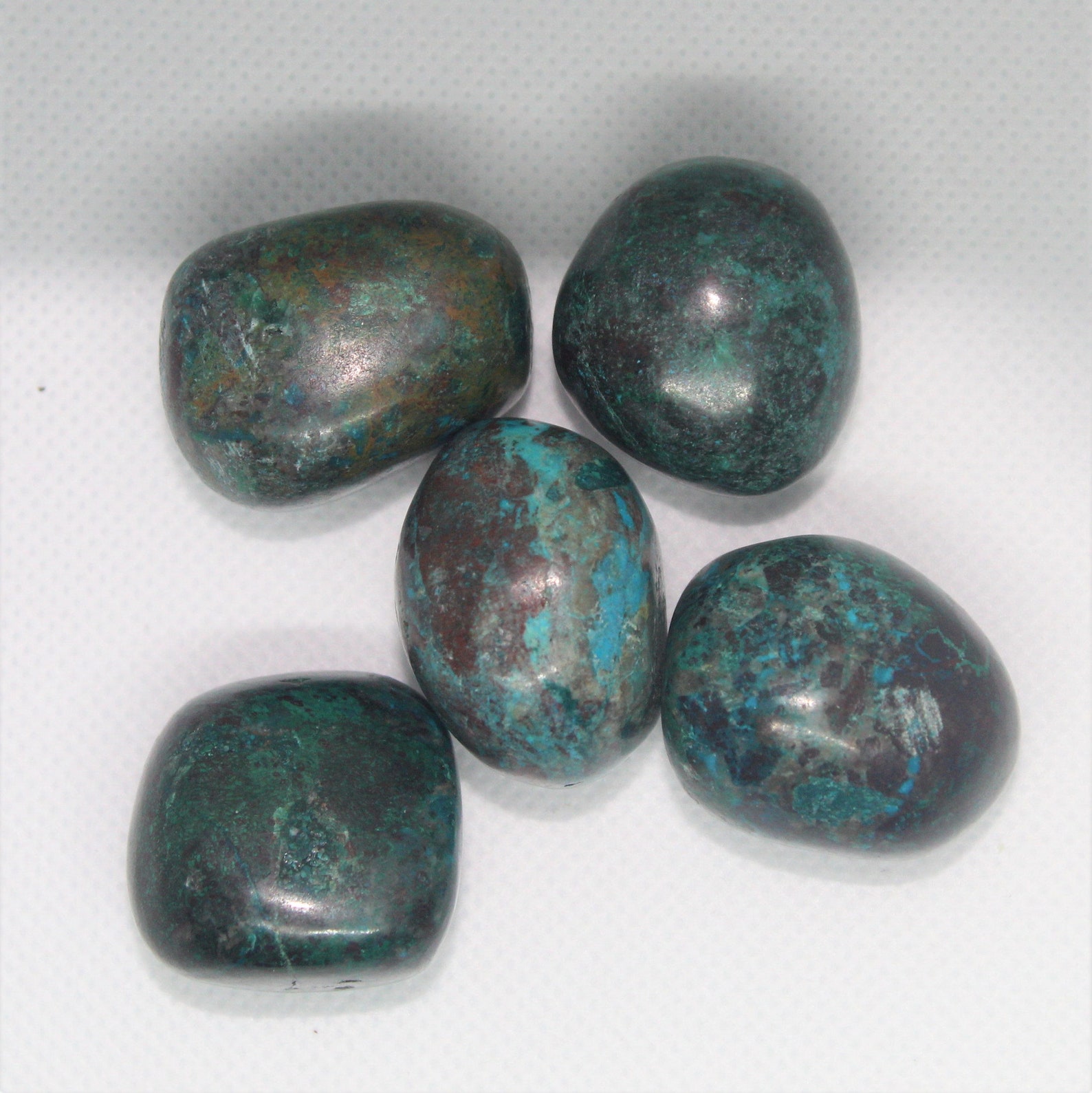 Polished Blue Chrysocolla (medium Size) - Etsy