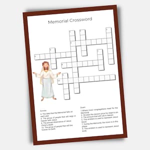 Bible Stories Crossword Puzzle Genesis & Exodus JW Printables for Kids ...