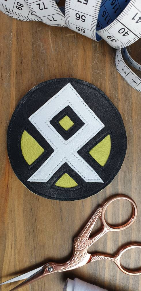 OTHILA Round Rune Emblem Patch / Patch Leather Application - Etsy