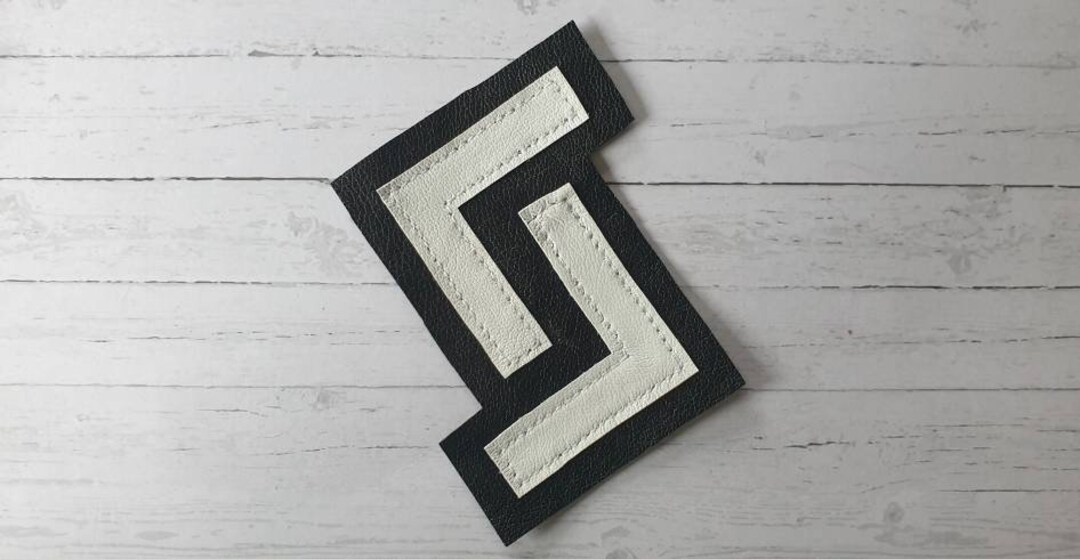 JERA jeran Rune / Patch / Patch, Leather Application Made of the Finest ...