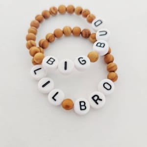 Little Brother Bracelet OR Big Brother Bracelet, Big Brother Gift ...