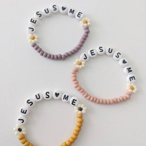 Jesus Loves Me Bracelet for Kids, Girl Identity in Christ Bracelet ...