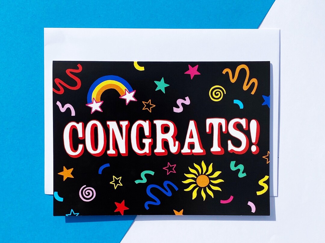 Congrats Card, Congratulations on Passing Your Exams, Congratulations ...