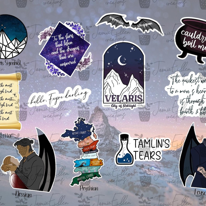Acotar Stickers - Etsy