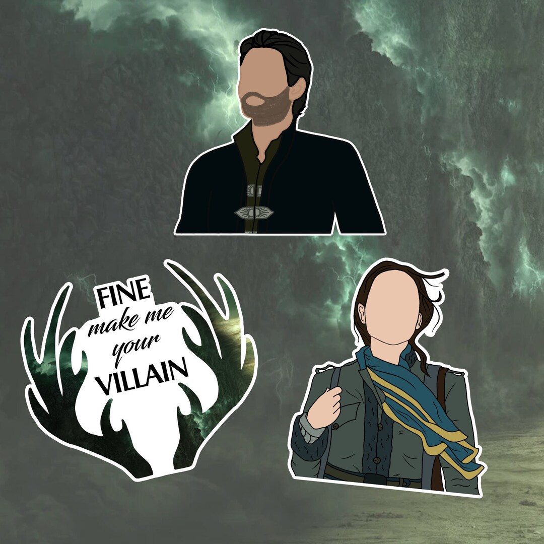 Shadow and Bone Stickers | the Darkling Sticker | General Kirigan ...