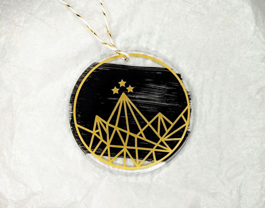 ACOTAR Ornament ACOTAR Christmas Gift Acrylic Ornament Velaris Ornament ...