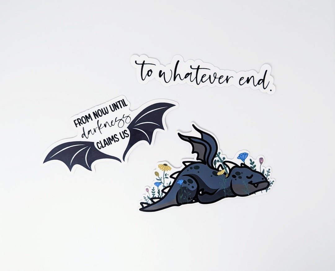 Throne of Glass Inspired Tog Stickers Terrasen Stickers - Etsy